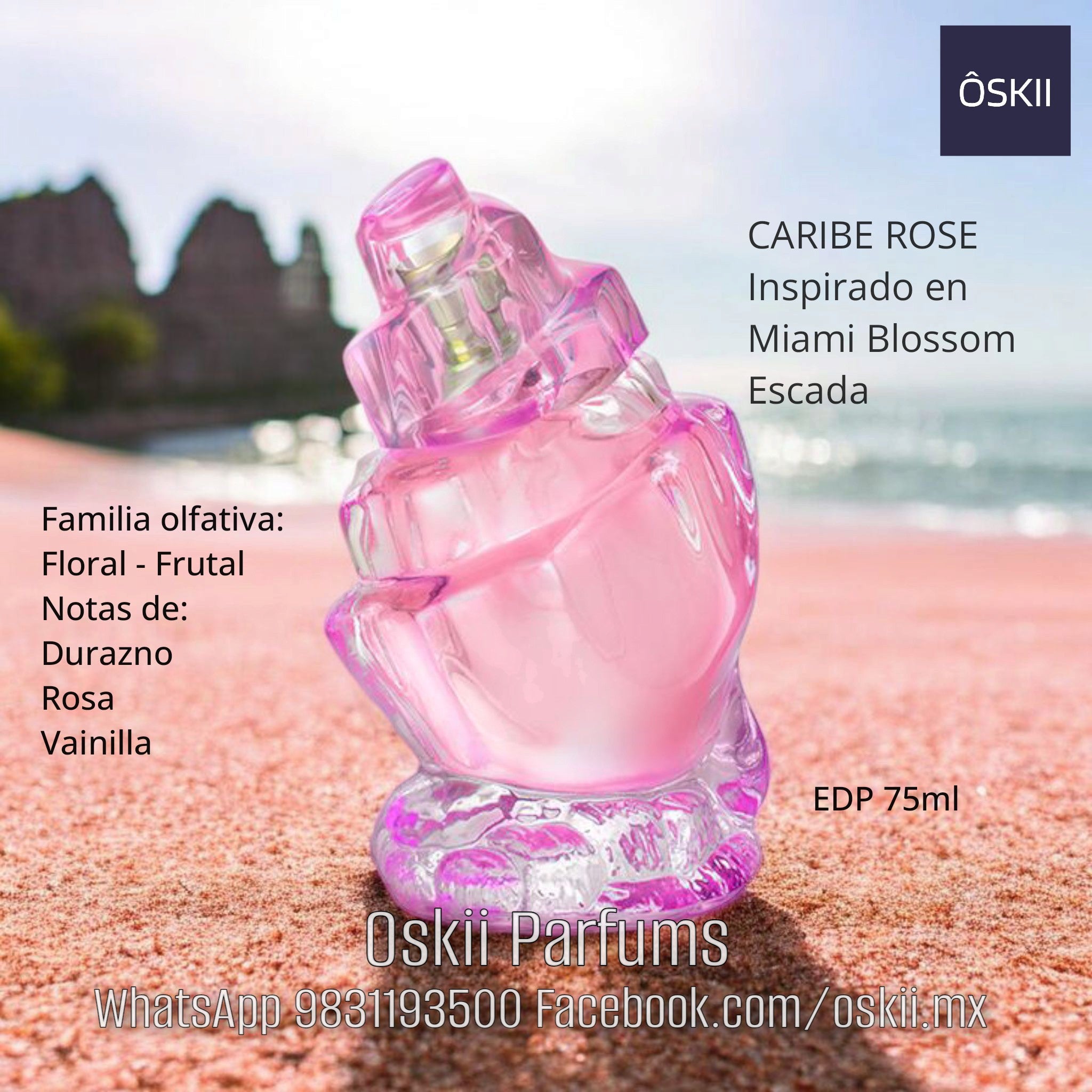 Caribe Rose EDP – Oskii